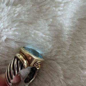 David Yurman | Jewelry | David Yurman Noblesse Blue Topaz Ring | Poshmark